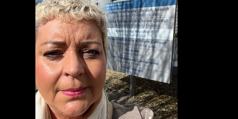 Fundraising page of Nicole O’Callaghan