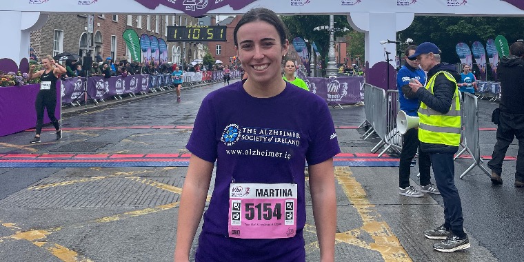 Fundraising page of Martina Guiney