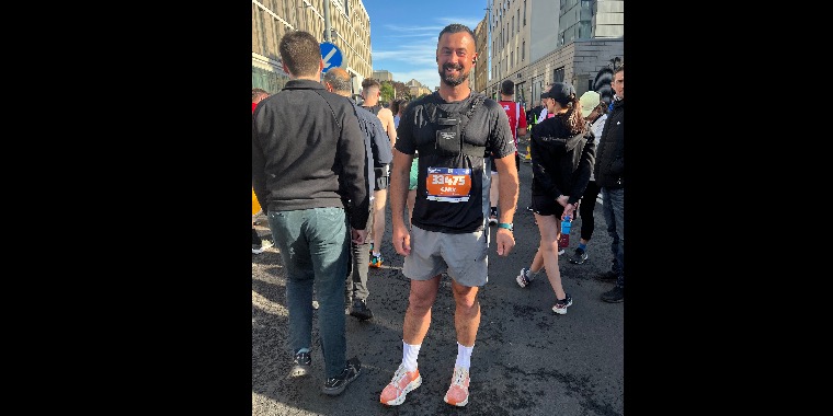 Fundraising page of Gary McNamee