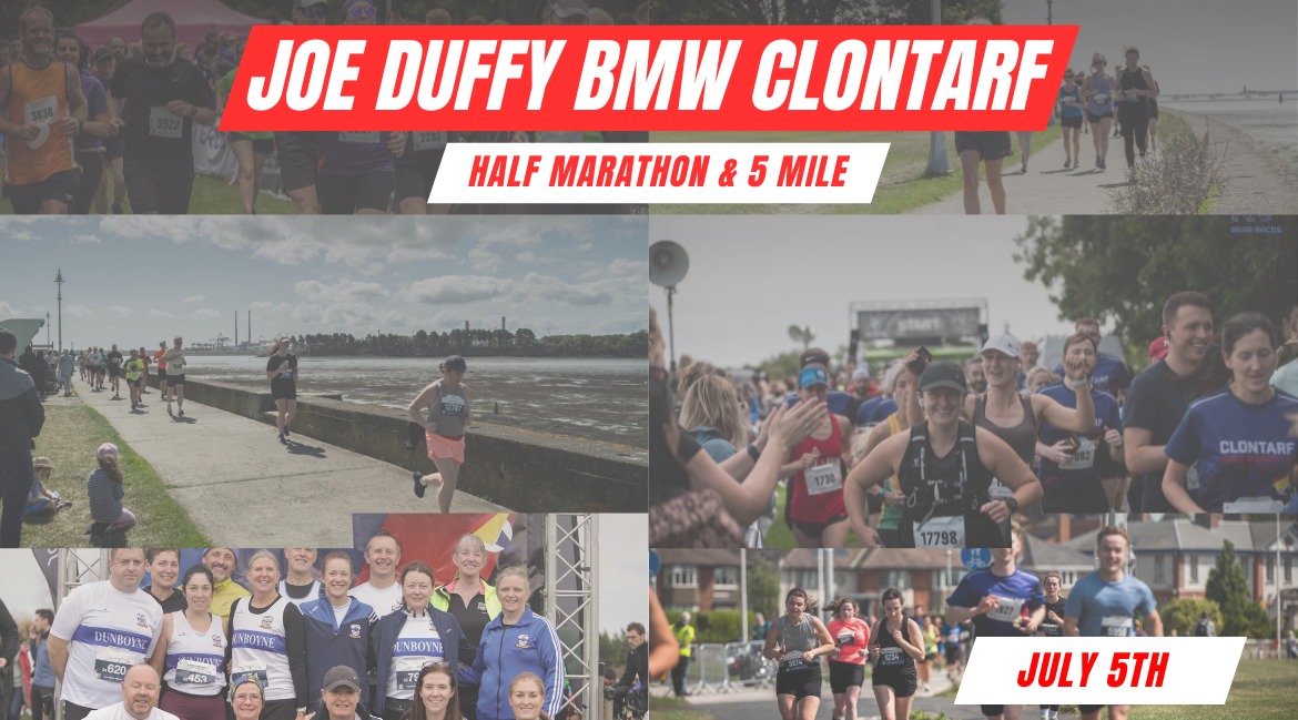 Joe Duffy BMW Clontarf 5 Mile Half Marathon July 2025 Buy Tickets Joe Duffy BMW Clontarf 5 Mile Half Marathon July 2025 Buy Tickets