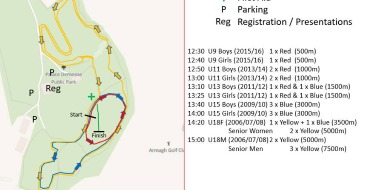 Armagh AC - TJ McElmeel XC Races - Buy Tickets